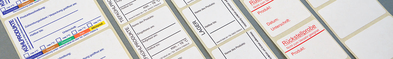 Wasserauflösliche Etiketten – HL-Label